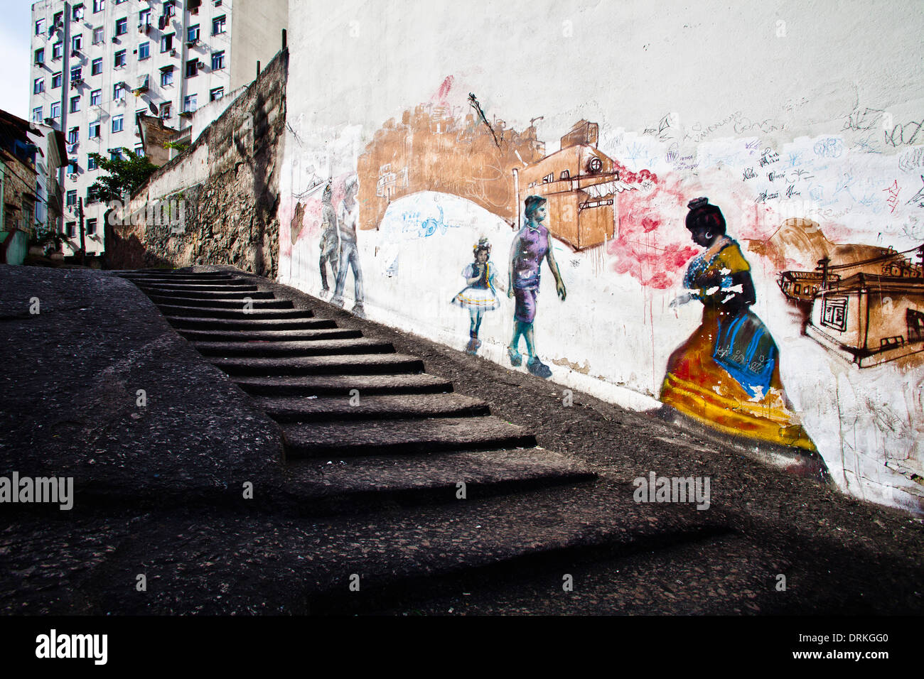 Pedra do Sal ( "Rock of Salt" ), a historical and religious site in Rio ...