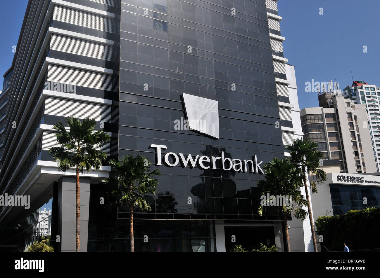 Tower Financial Center, Tower bank Panama city Panama Stock Photo - Alamy