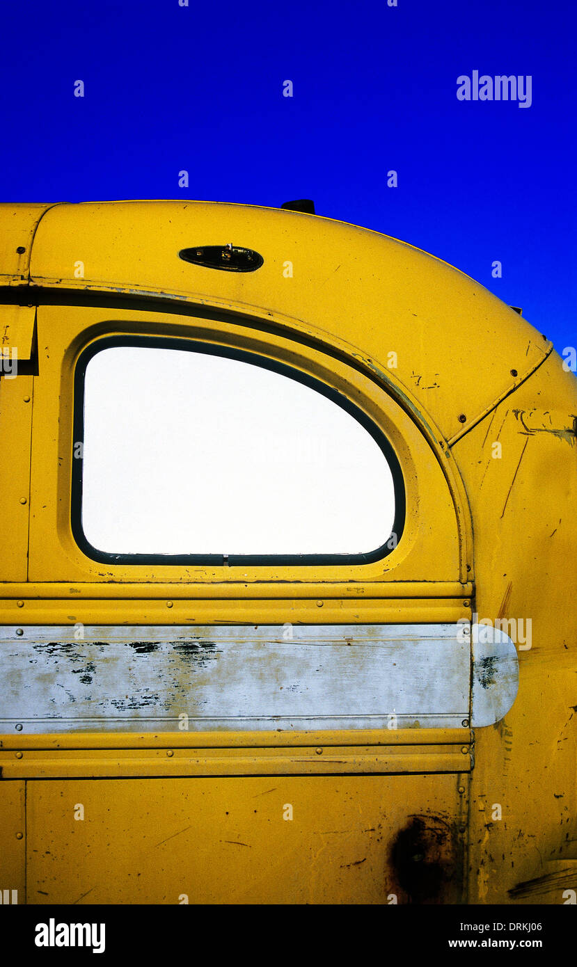 window school bus Stock Photo - Alamy