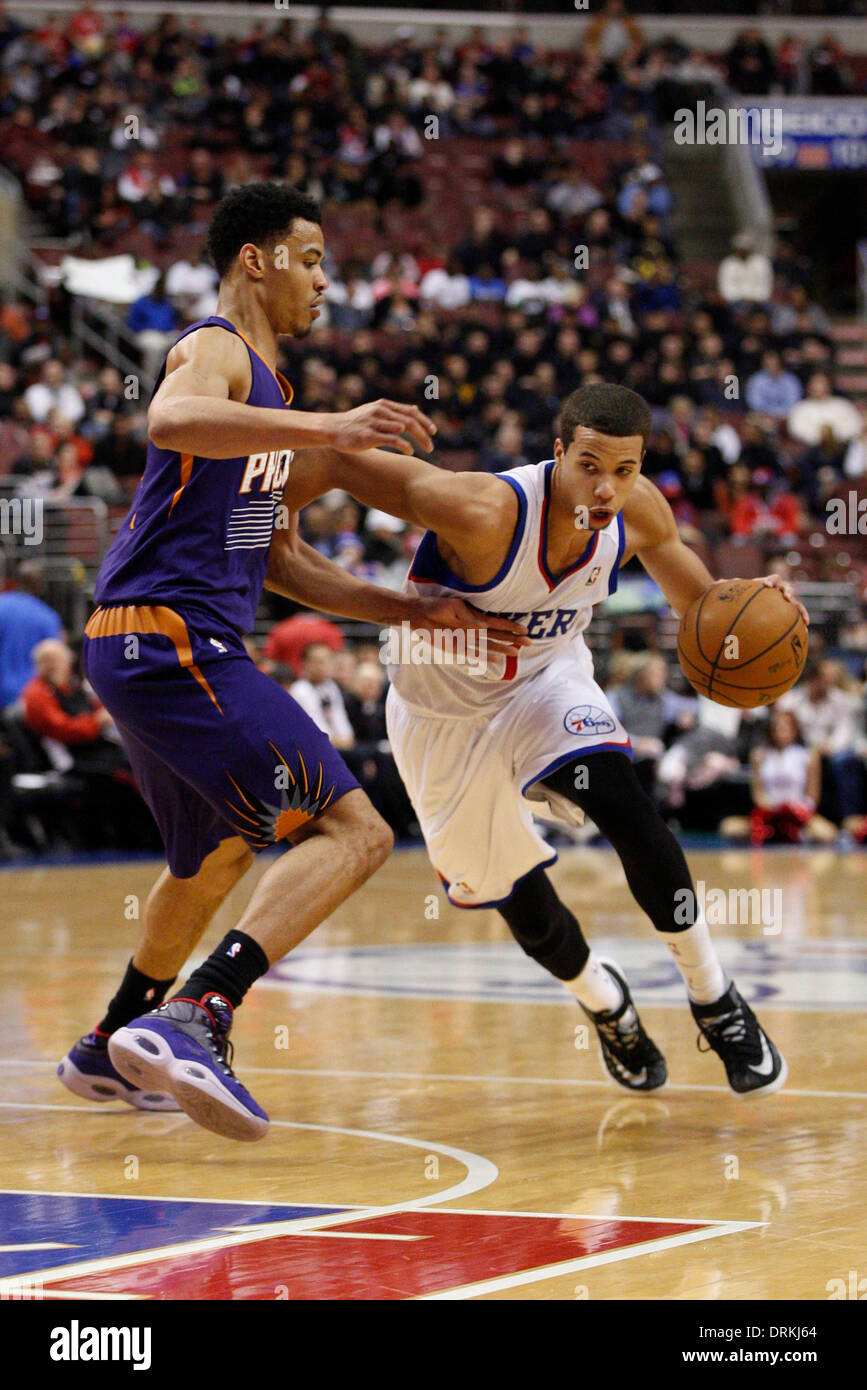 Philadelphia, Pennsylvania, USA . 27th Jan, 2014. Philadelphia 76ers ...