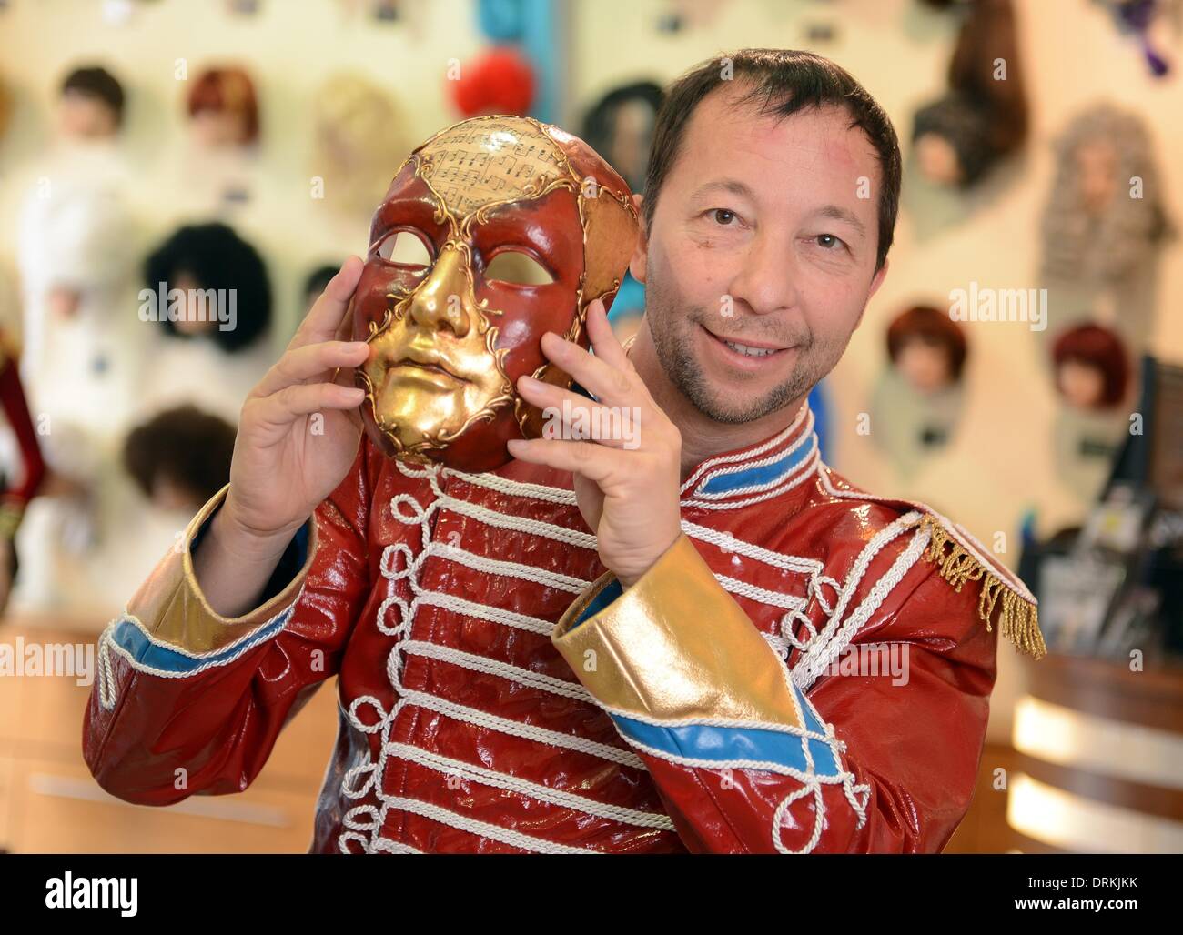 Berlin, Germany. 28th Jan, 2014. Musician René Baumann known as DJ Bobo ...