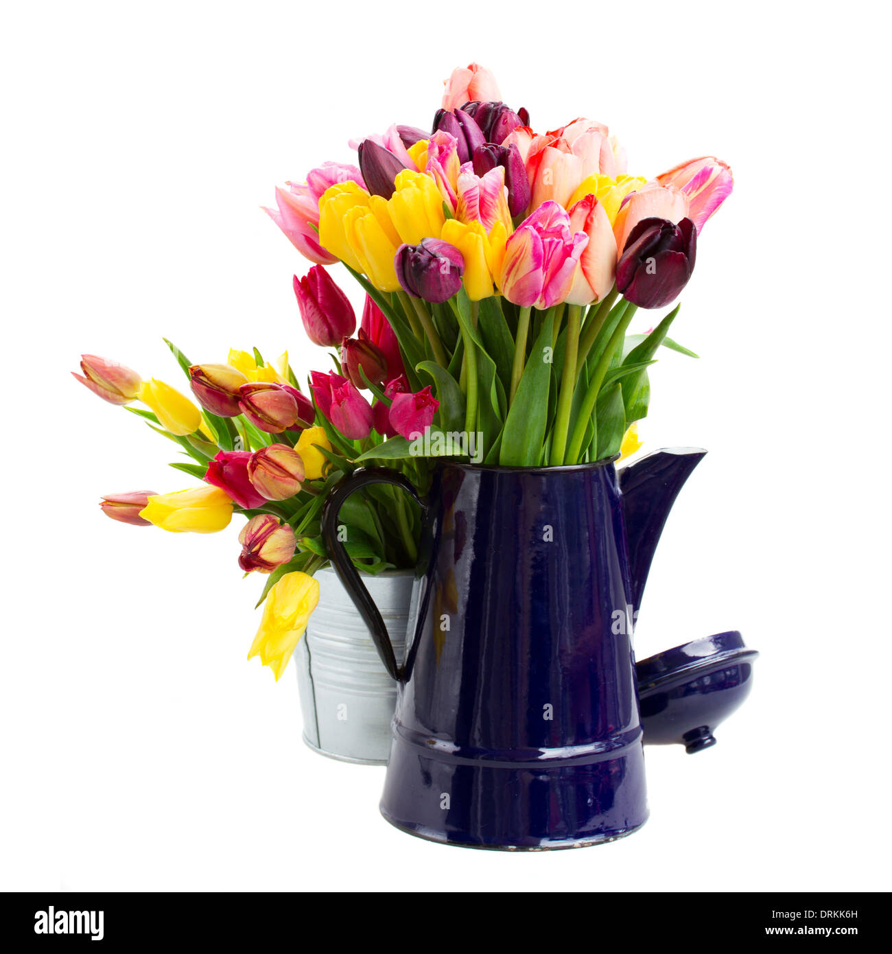 Pots arrangement Cut Out Stock Images & Pictures - Alamy