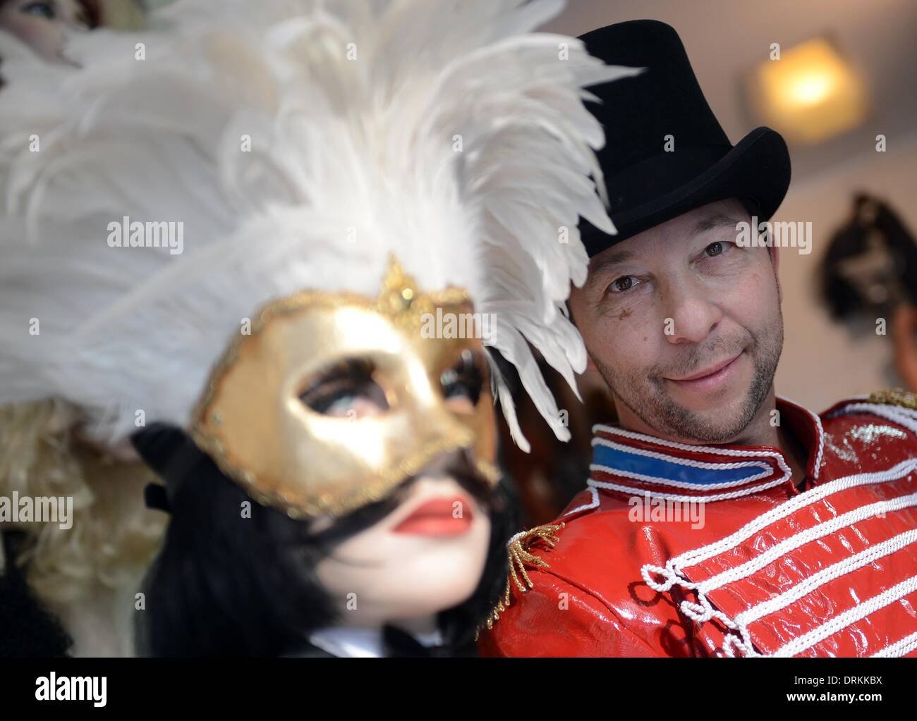 Berlin, Germany. 28th Jan, 2014. Musician René Baumann known as DJ Bobo ...