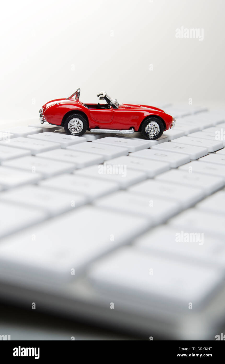 Car on keyboard hi-res stock photography and images - Alamy