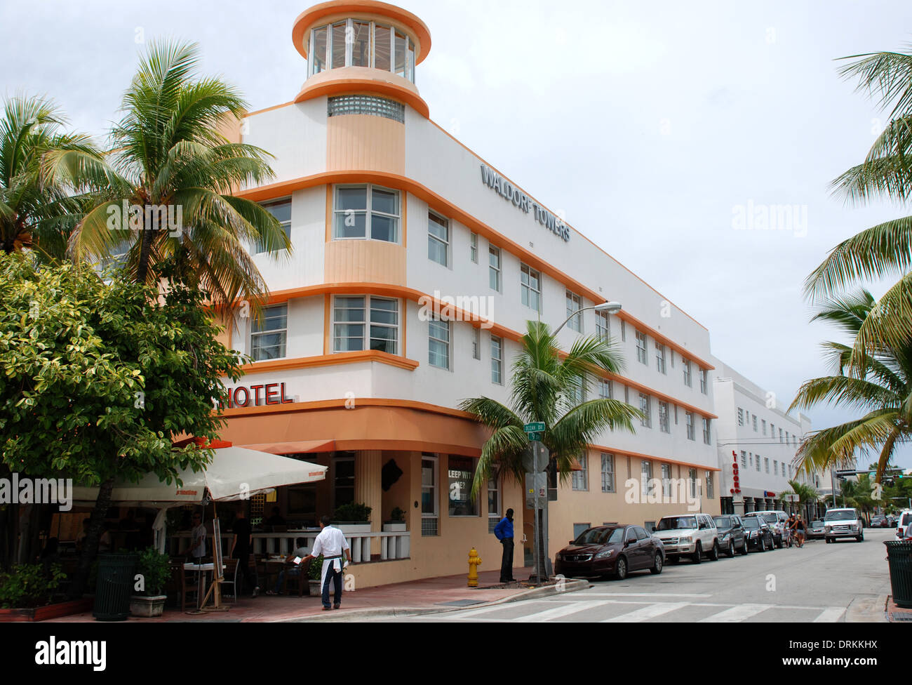 Ocean Drive South Beach Miami Florida USA Hotel Stock Photo - Alamy