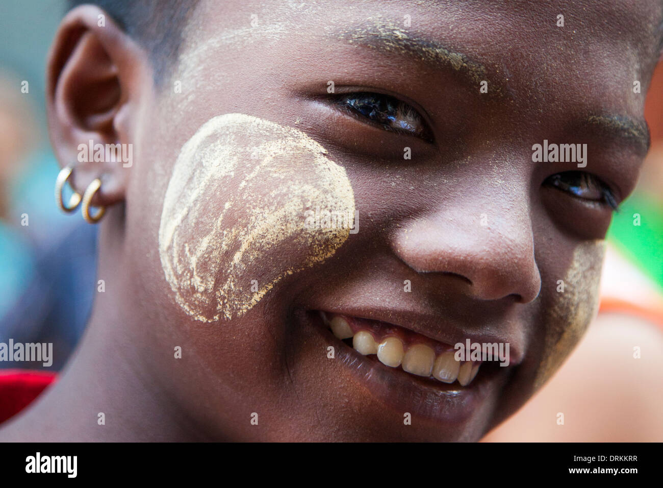 Burmese boy in Yangon, Myanmar Stock Photo - Alamy
