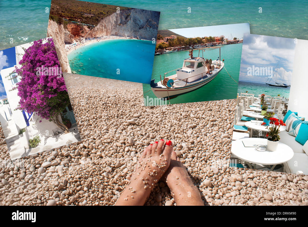 Photos of greek summer hi-res stock photography and images - Alamy