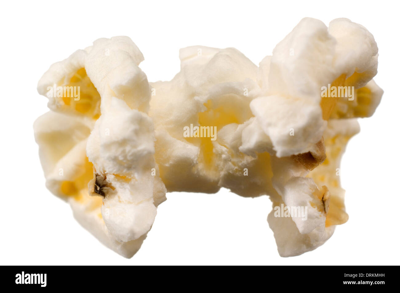 Isolated Single Popcorn Stock Photo - Alamy