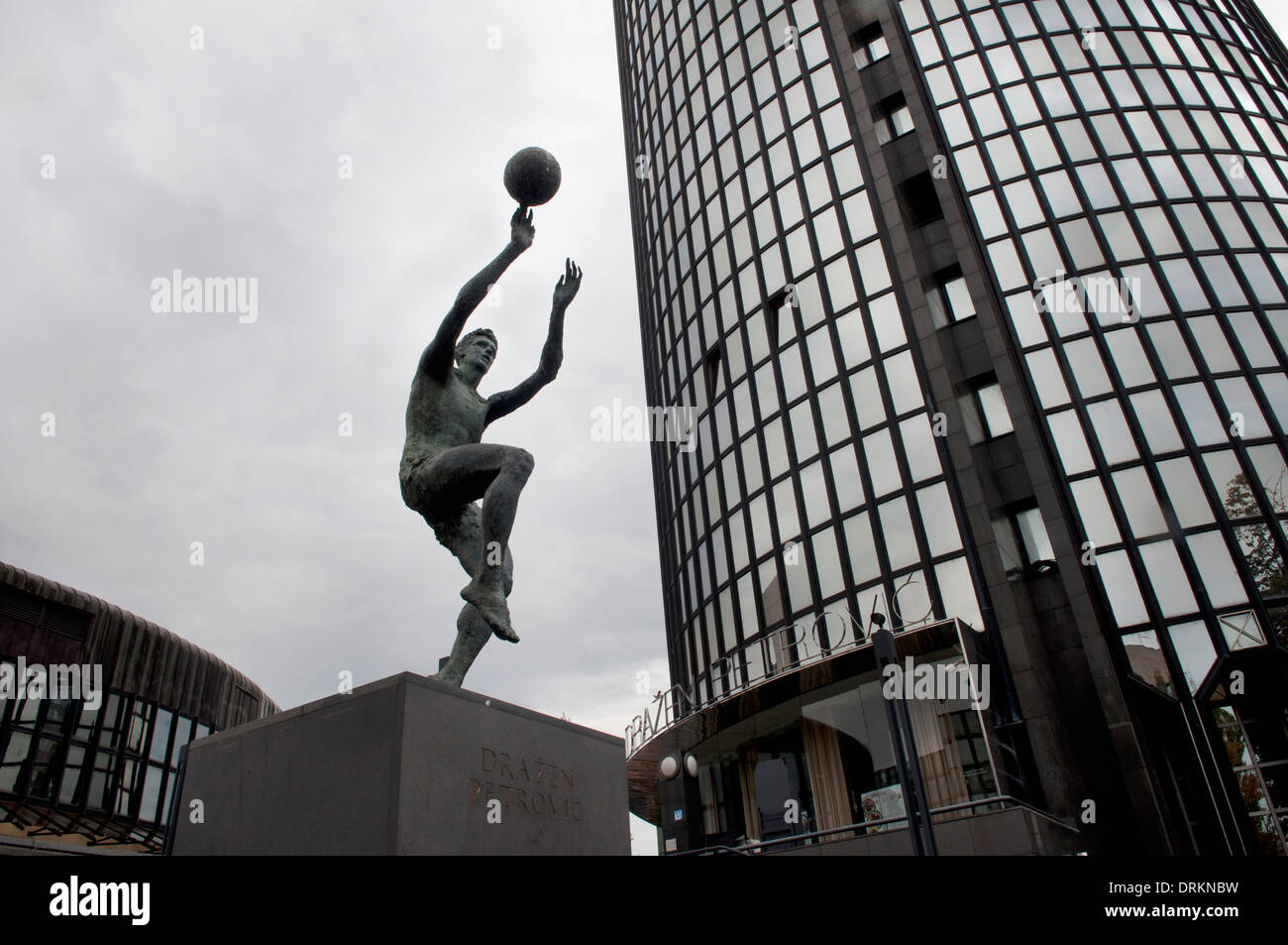 Drazen Petrovic statue and Museum, Zagreb, Croatia Stock Photo - Alamy Drazen Petrovic statue and Museum, Zagreb, Croatia Stock Photo - Alamy