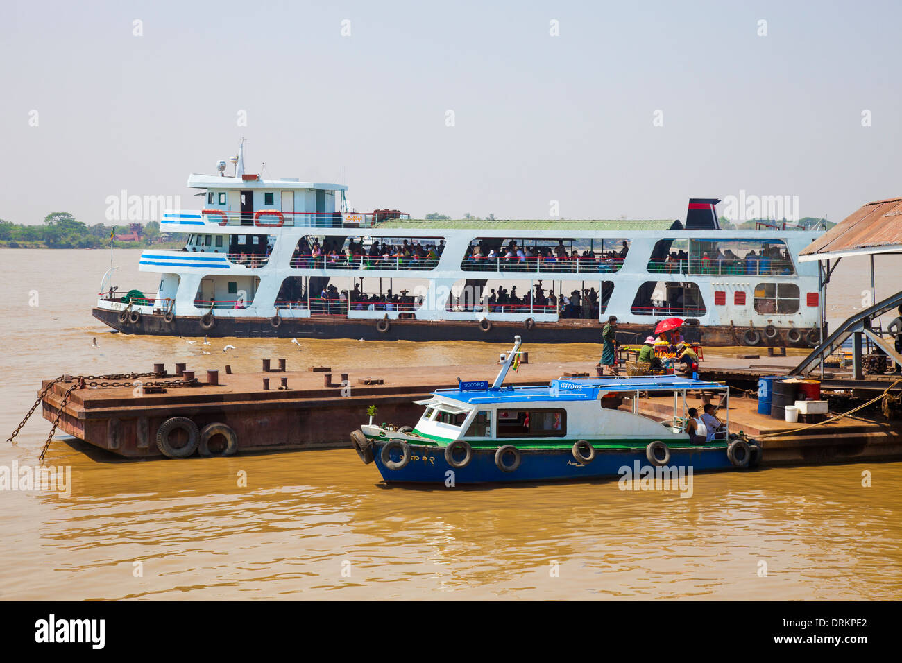 Riding the ferry hi-res stock photography and images - Alamy