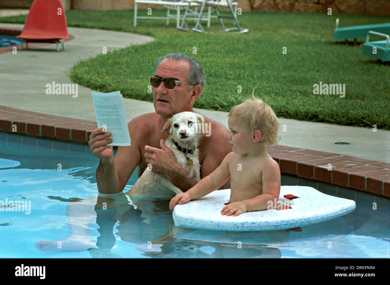Lyndon b johnson 1968 hi-res stock photography and images - Alamy