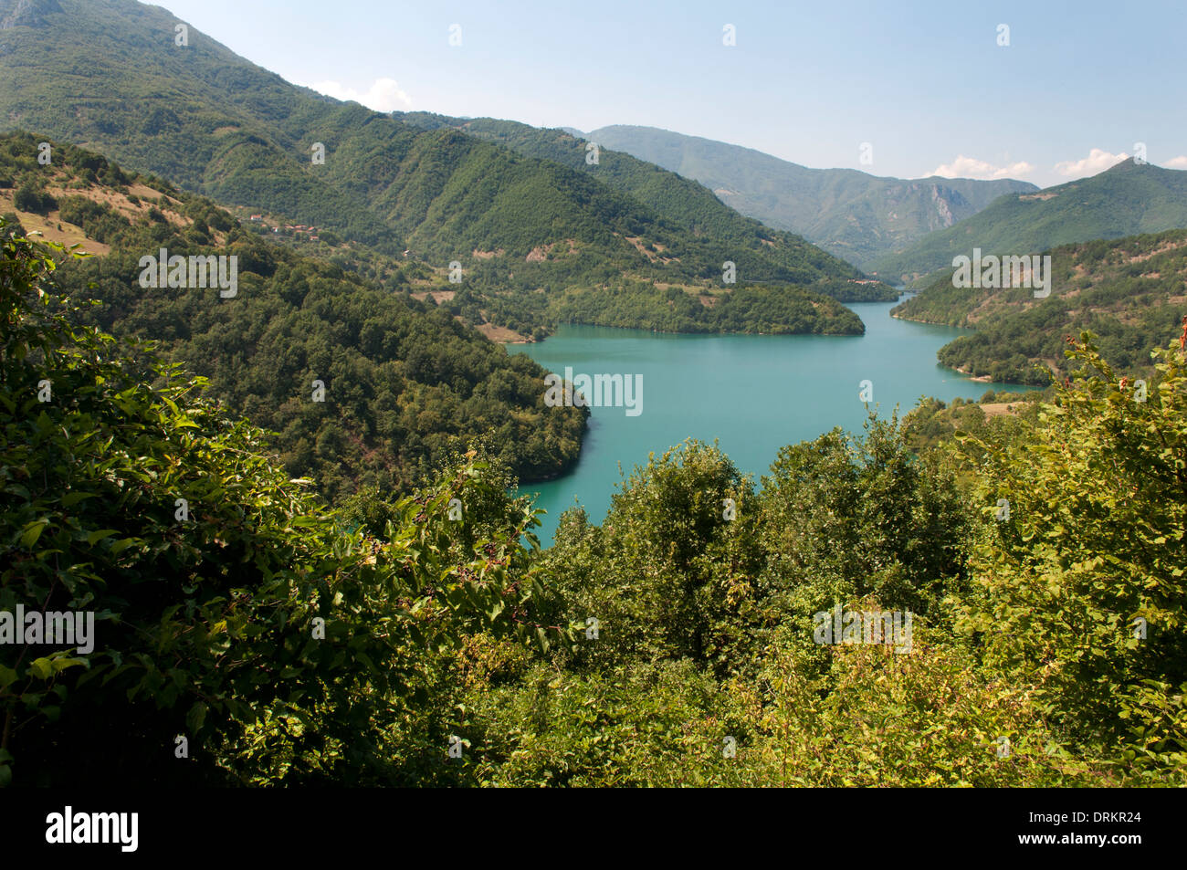 Banks of Pliva Lake, Jajce, Bosnia and Herzegovina Stock Photo - Alamy