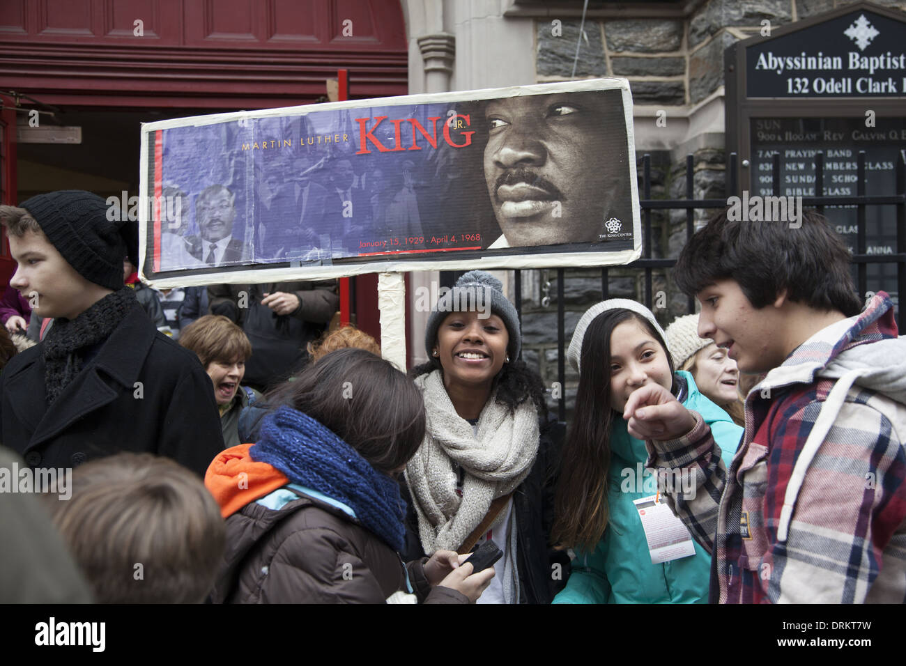 Martin luther king day parade hi-res stock photography and images - Alamy