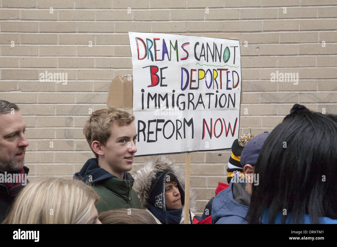 Annual Martin Luther King Day Parade in Harlem with speeches by ...