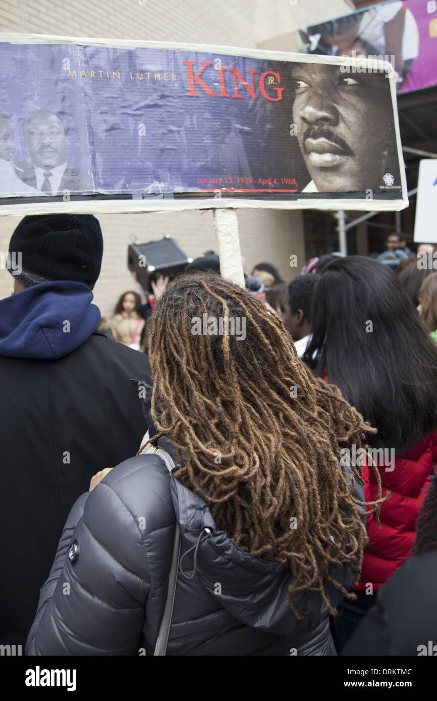 Martin luther king day parade hi-res stock photography and images - Alamy