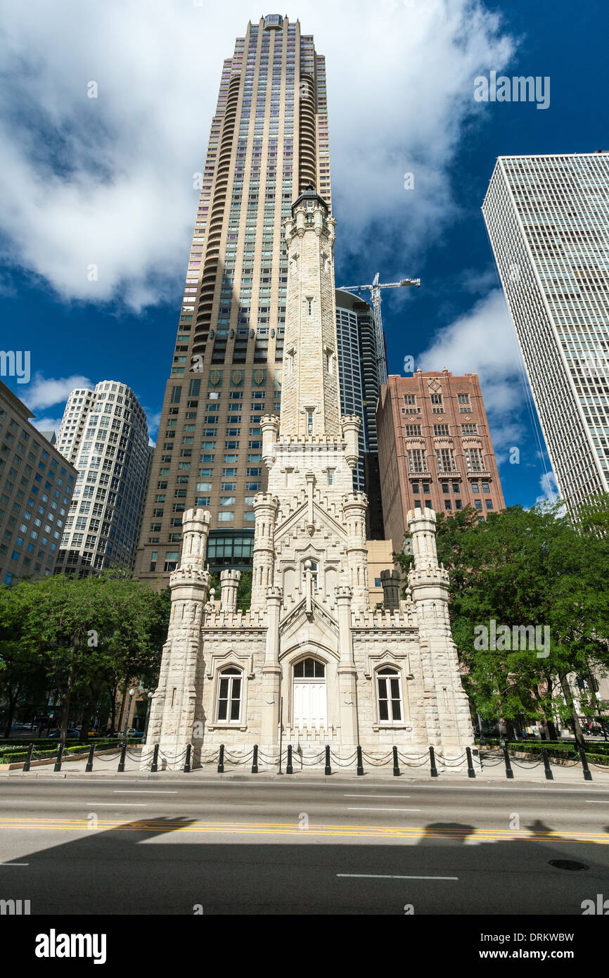 Chicago, Illinois Water Station Stock Photo - Alamy