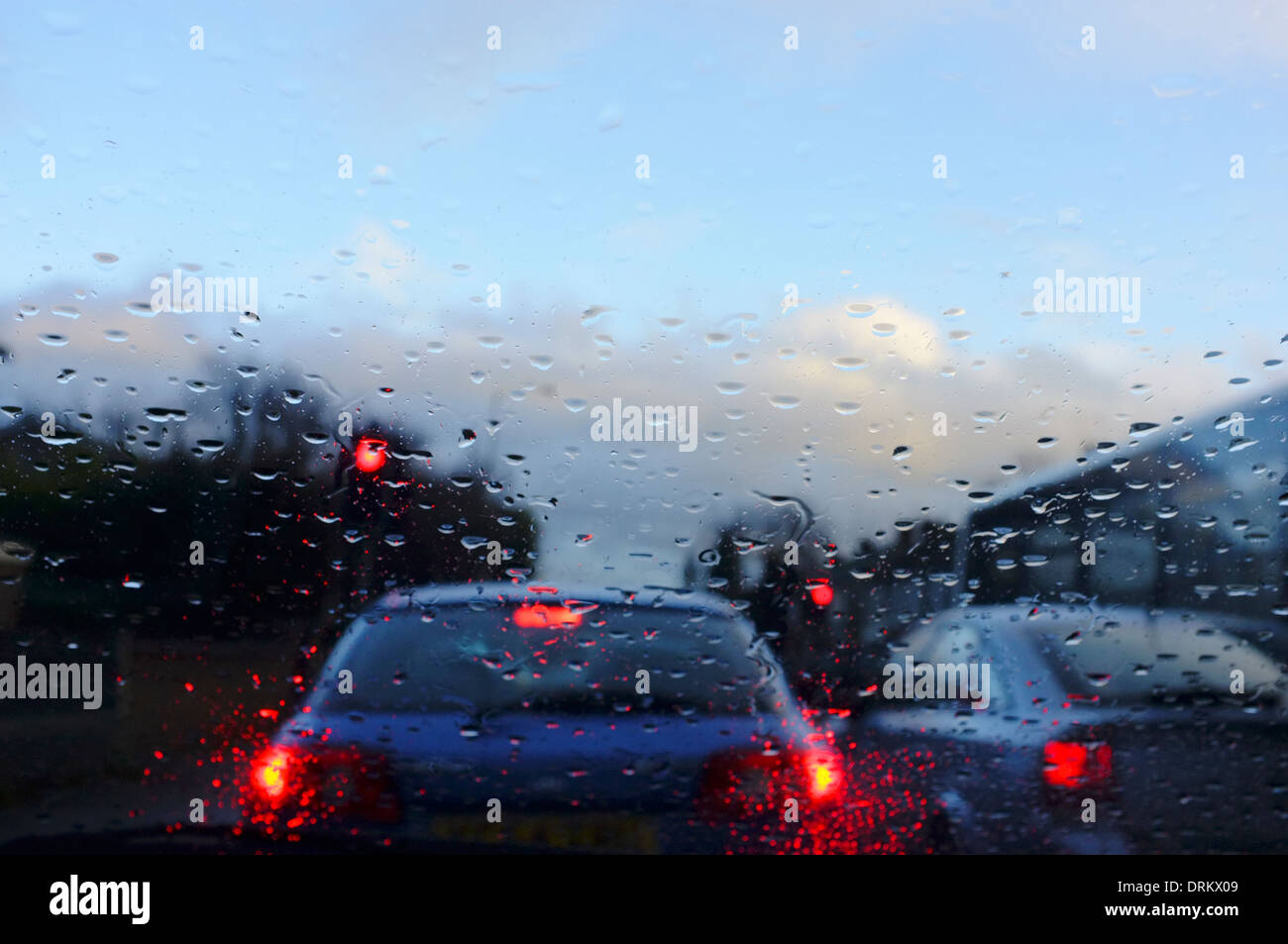 Rain drops on car hi-res stock photography and images - Alamy