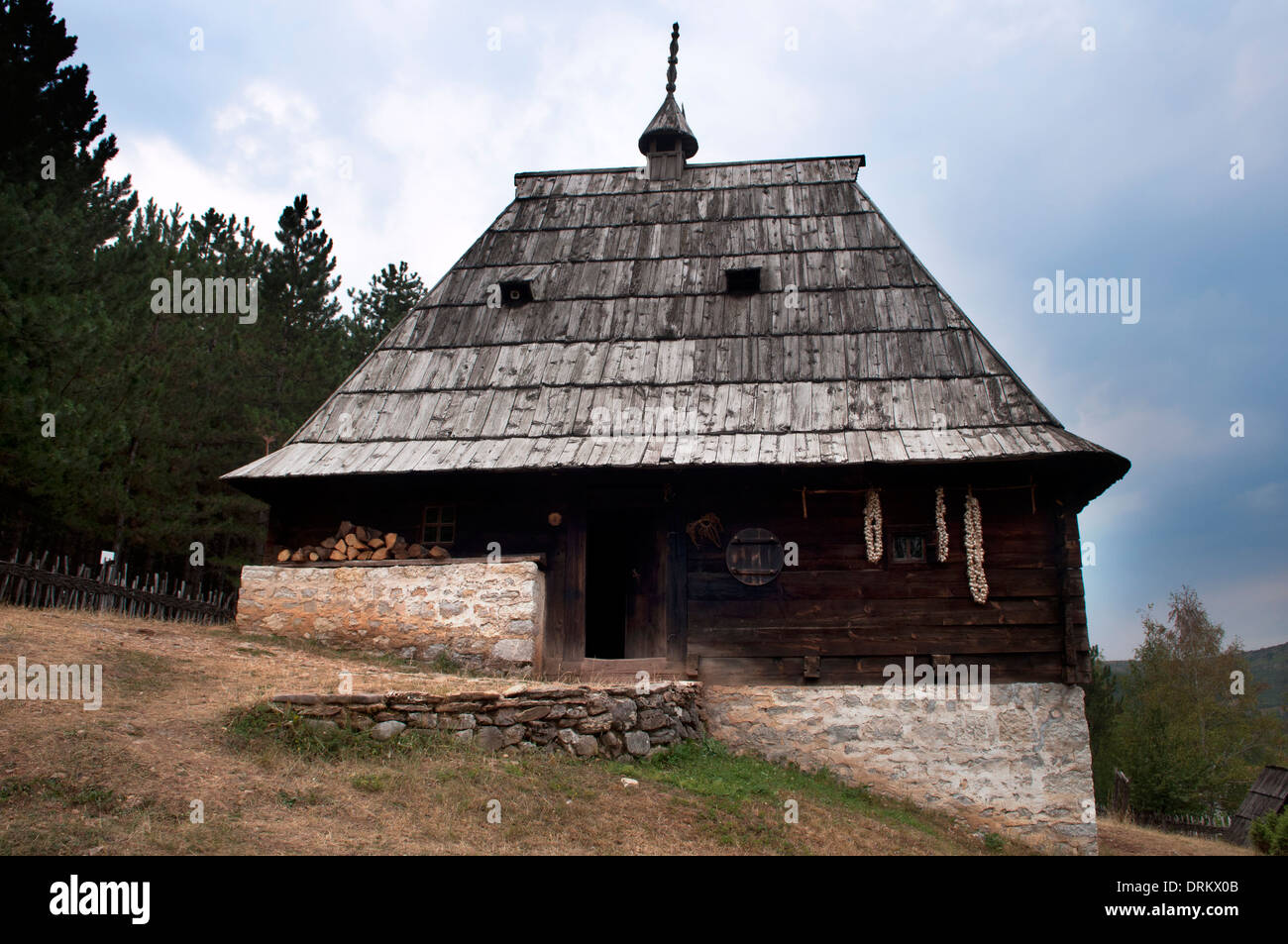 Traditional building, Sirogojno Old Village Museum, Zlatibor Mountain ...