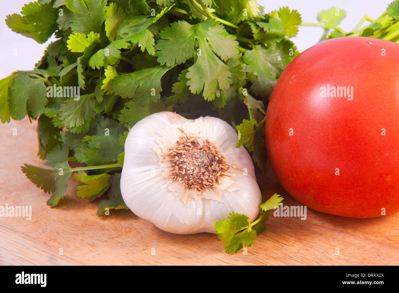 Tomato cilantro hi-res stock photography and images - Alamy