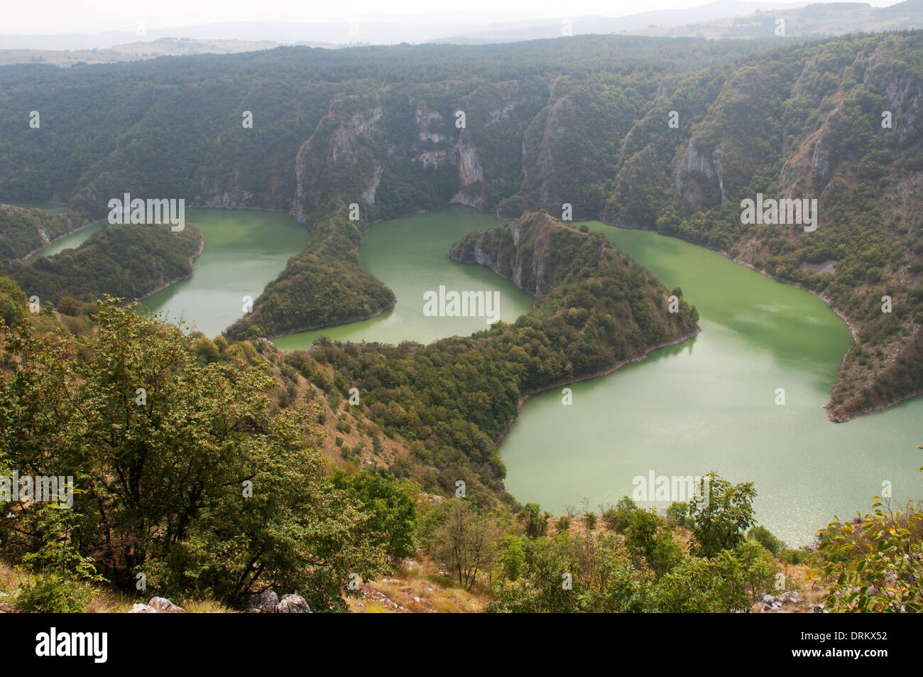 Uvac river canyon hi-res stock photography and images - Alamy