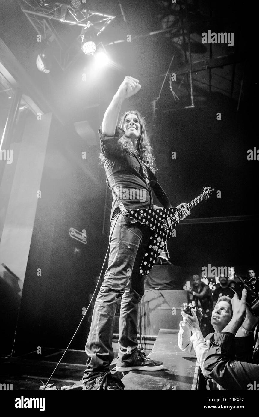Toronto, Ontario, Canada. 25th Jan, 2014. Guitarist JEFF YOUNG. 'Randy ...