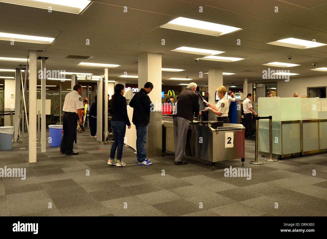Airport Security Check Metal Detector Stock Photos & Airport Security ...