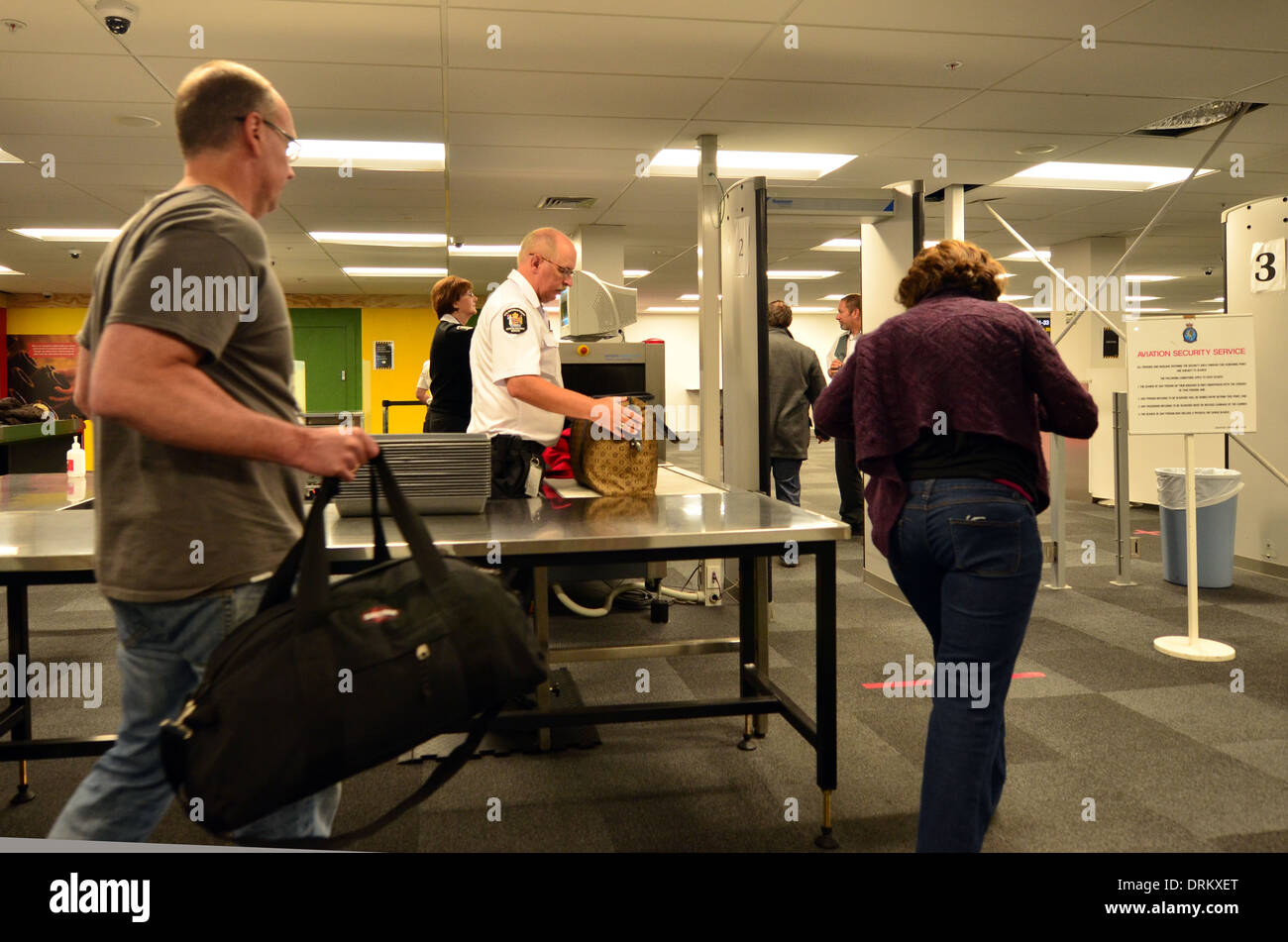 Airport Security Check Metal Detector High Resolution Stock Photography ...