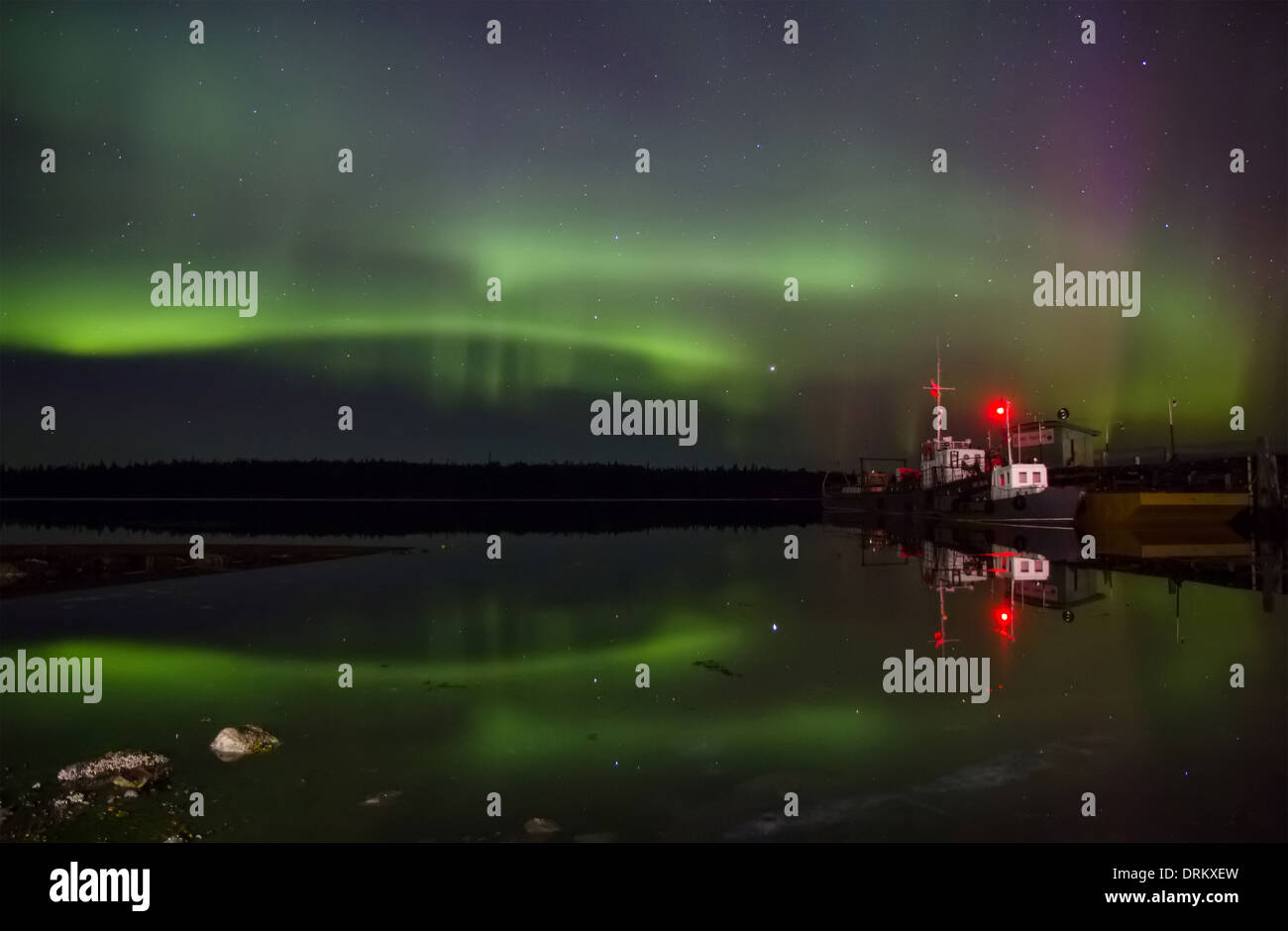 North sea northern lights hi-res stock photography and images - Alamy