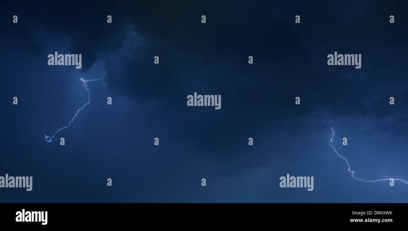 Dark Blue Stormy Sky Photo Background. Weather Photo Collection Stock ...