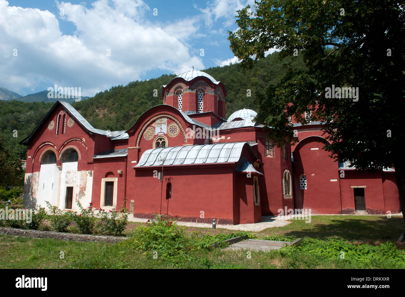 The Church complex of the Patriarchate of Peć, Kosovo Stock Photo - Alamy