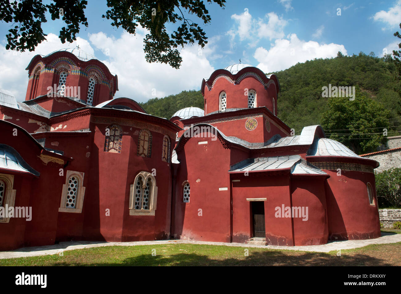 The Church complex of the Patriarchate of Peć, Kosovo Stock Photo - Alamy