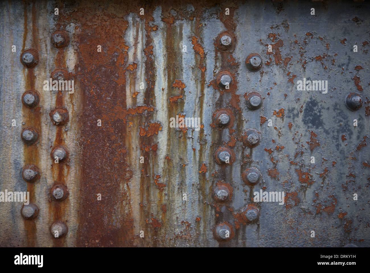 Old Rusty Metal Background with Bolts Stock Photo - Alamy