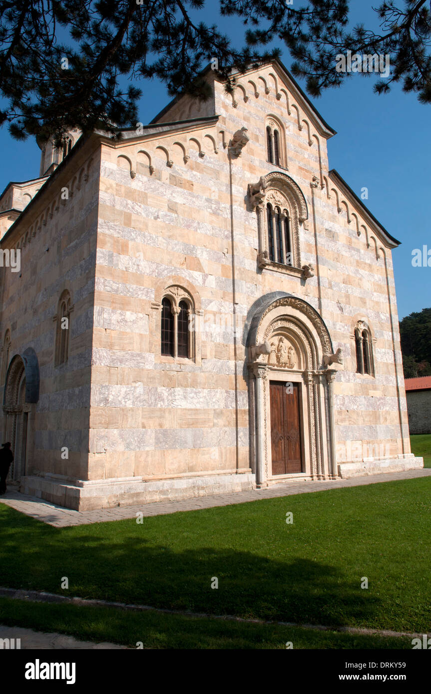 Visoki Dečani Church, Kosovo Stock Photo - Alamy