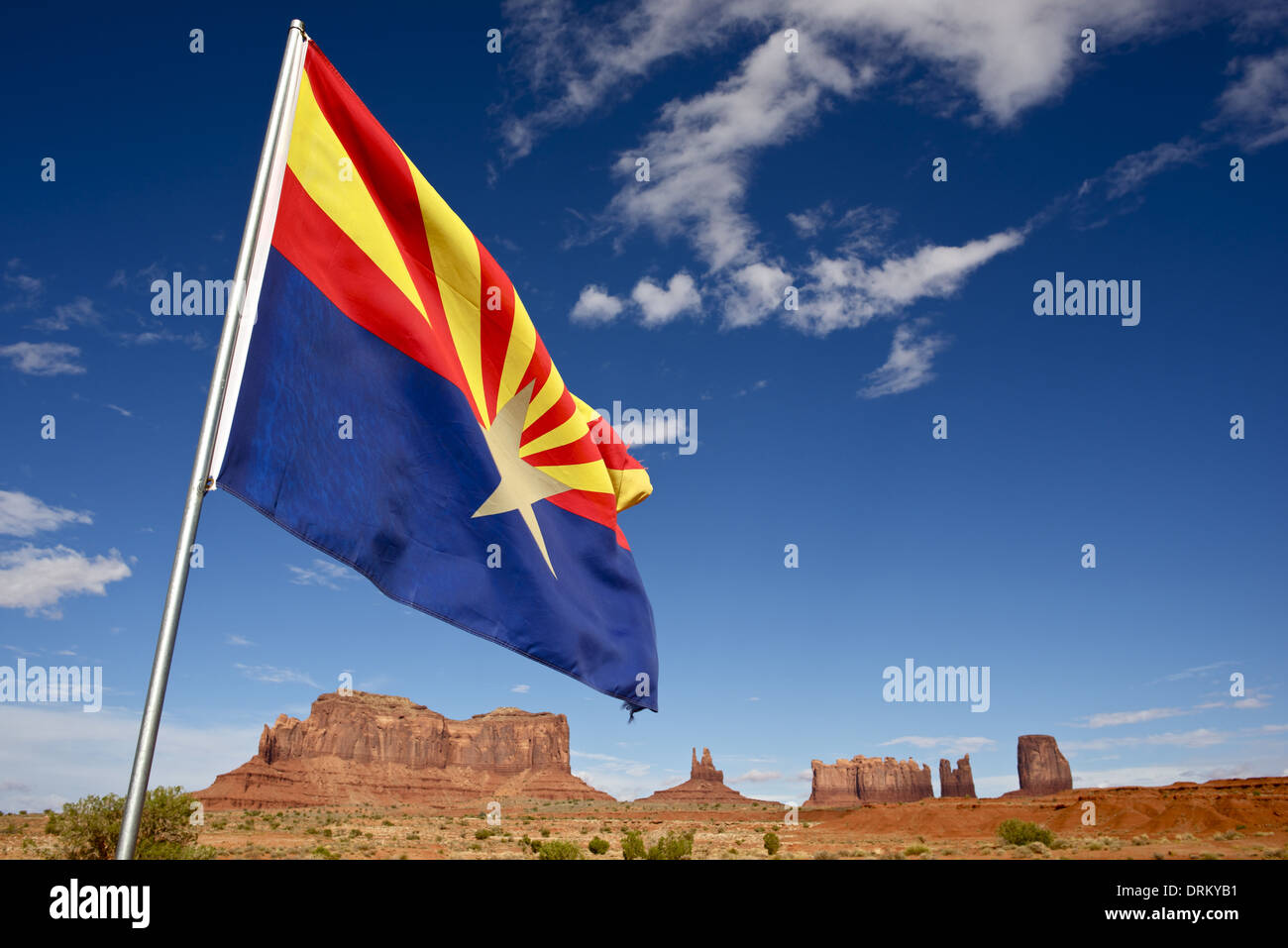 Arizona Flag High Resolution Stock Photography and Images - Alamy