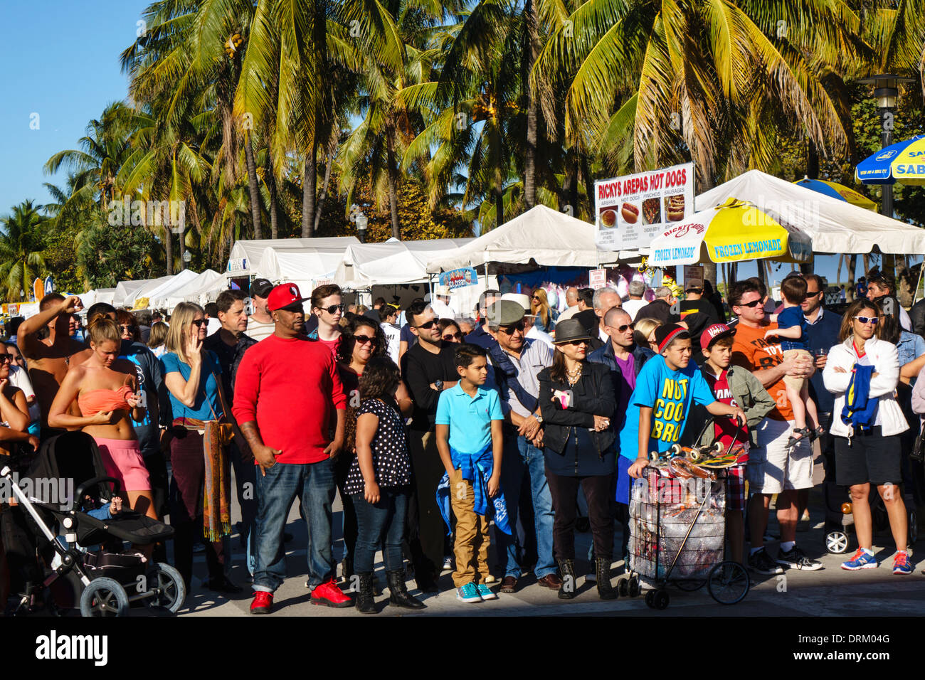 South Beach Florida Crowd Stock Photos & South Beach Florida Crowd ...