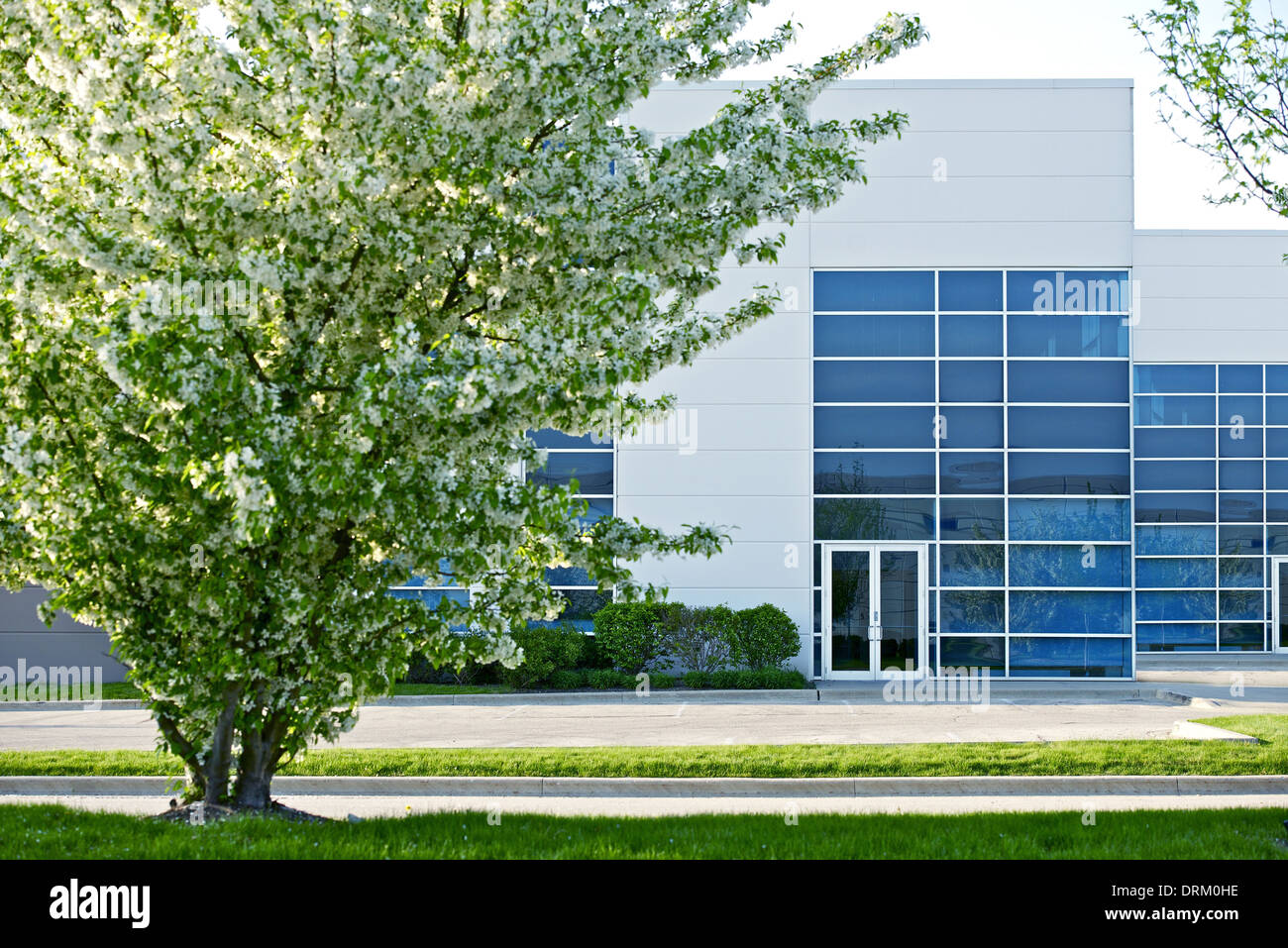 Commercial Offices and Warehouse Building. Modern Commercial ...