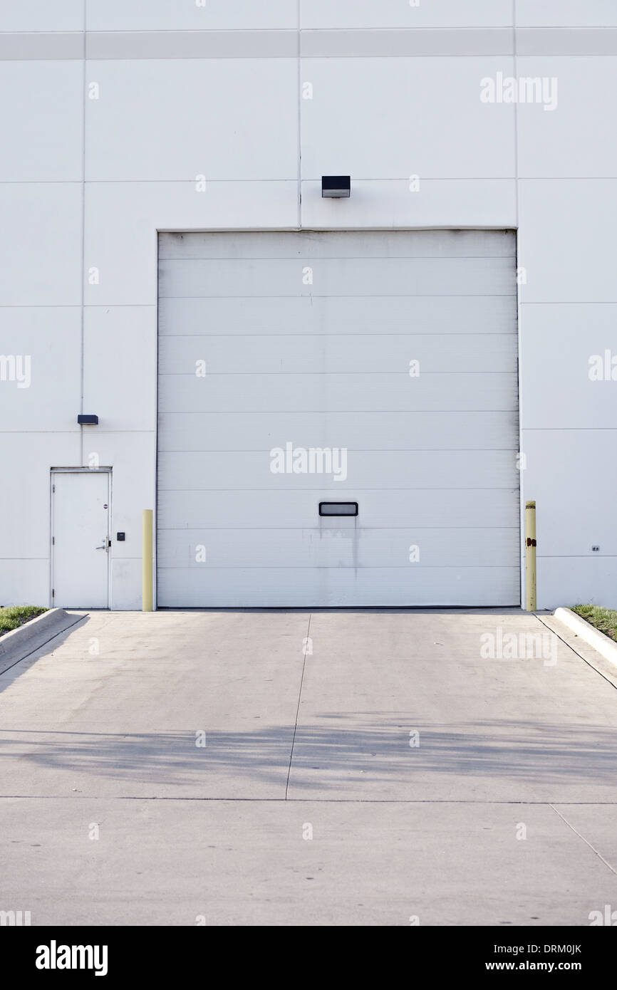 Large Warehouse Gate - Commercial Building. Commercial Architecture ...