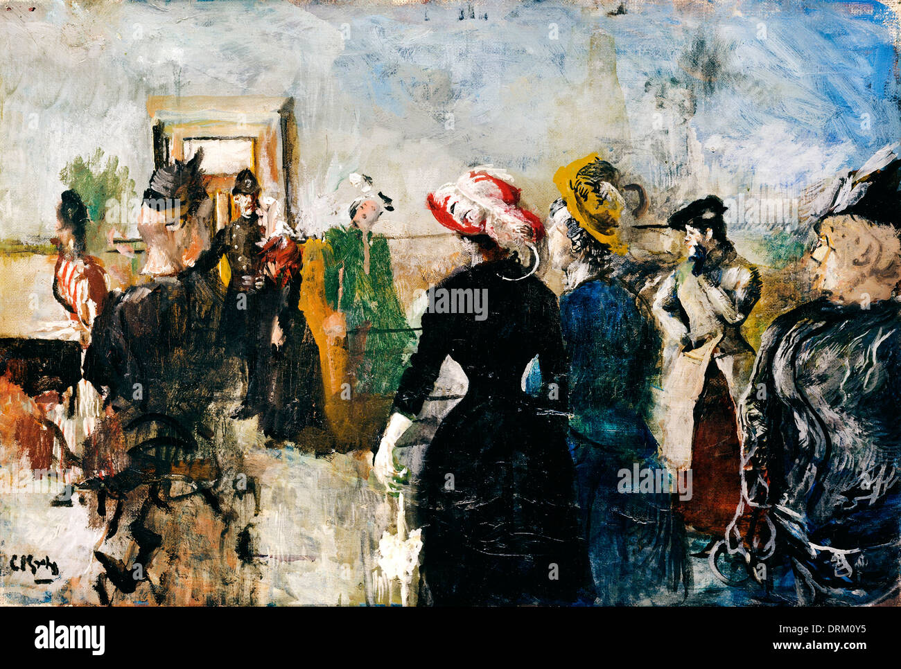 Christian Krohg, Albertine 1917 Oil on canvas. The National Museum of ...