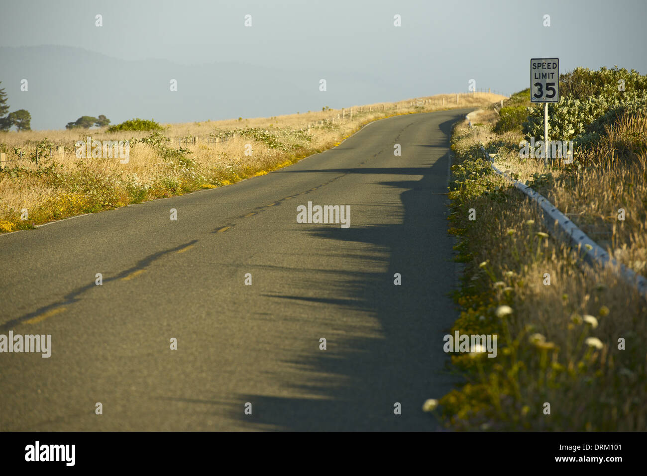 Outback Road Somewhere in Northern California Stock Photo - Alamy