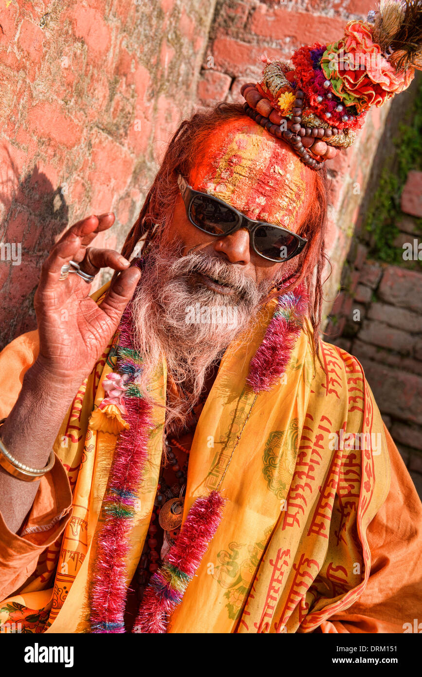 Sadhu kathmandu hi-res stock photography and images - Alamy