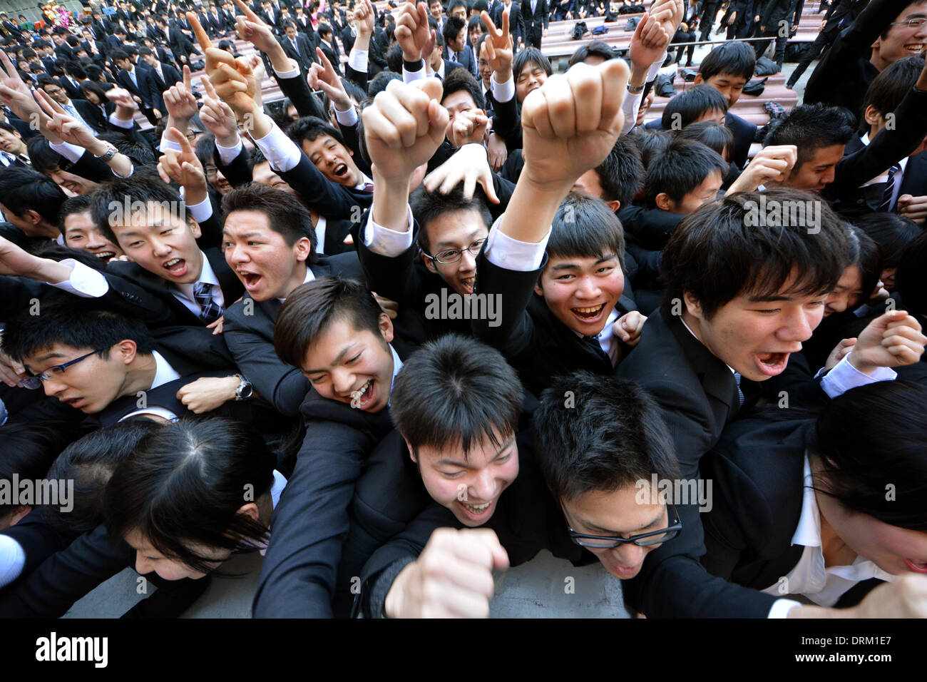 Tokyo university graduates hi-res stock photography and images - Alamy