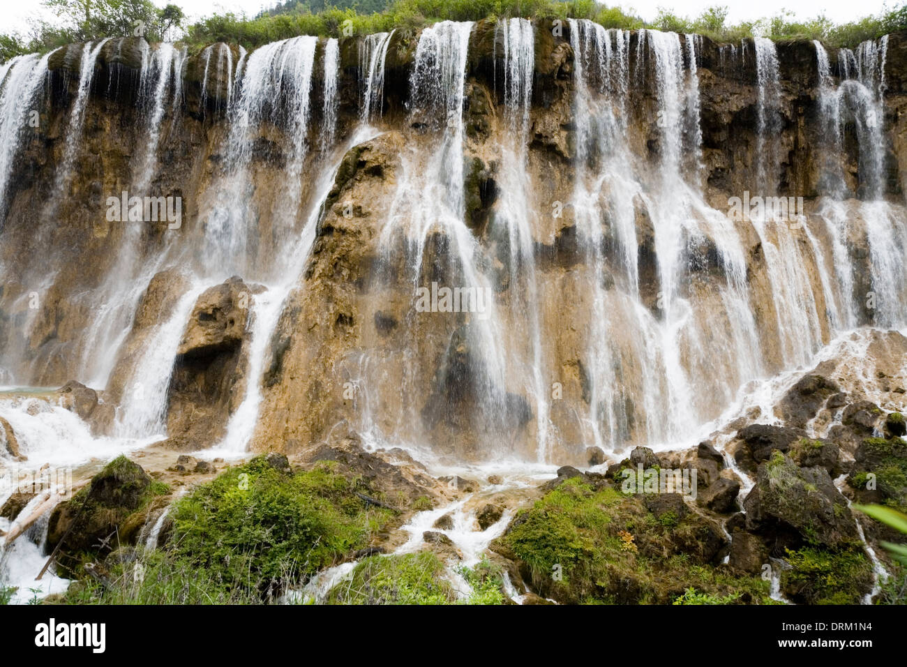 Beautiful flowing waterfall / water falls / water fall in the ...