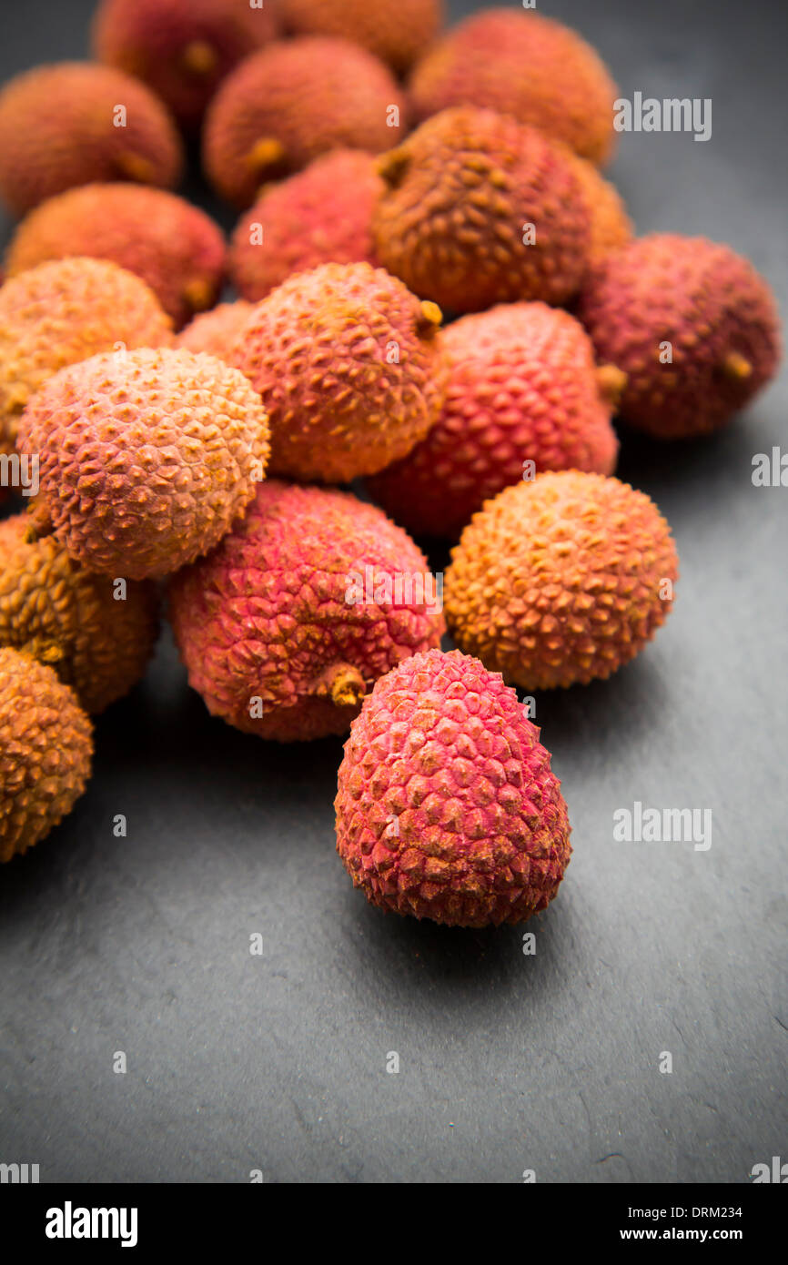 Close up litchis on hi-res stock photography and images - Alamy