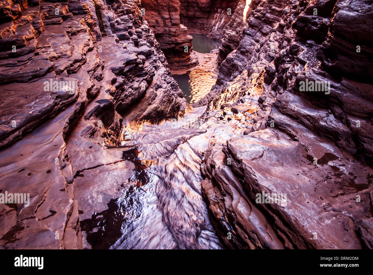 Hancock gorge, karijini national park hi-res stock photography and ...