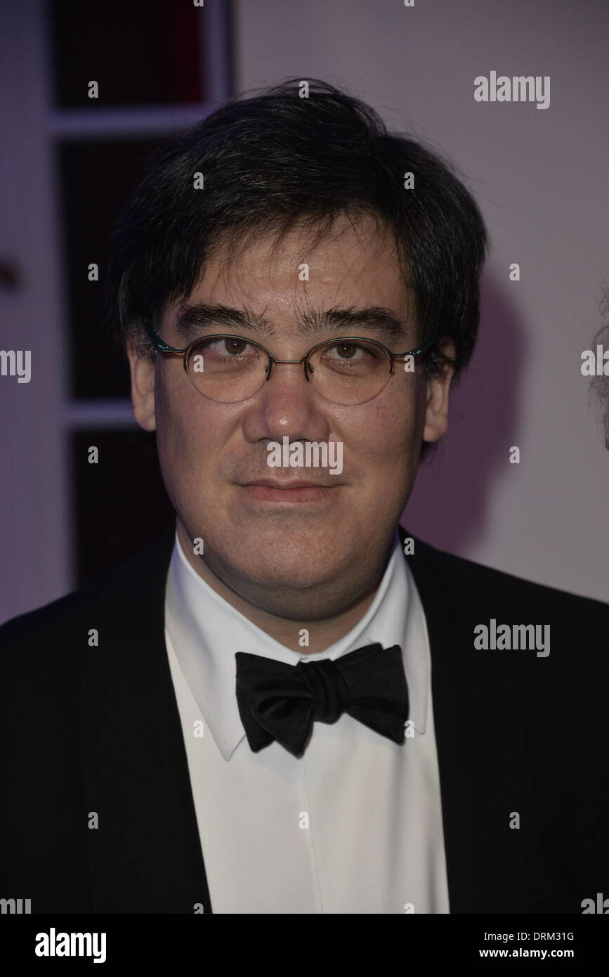 Berlin, Germany. 28th January 2014. Alan Gilbert / Gala Dinner in honor ...