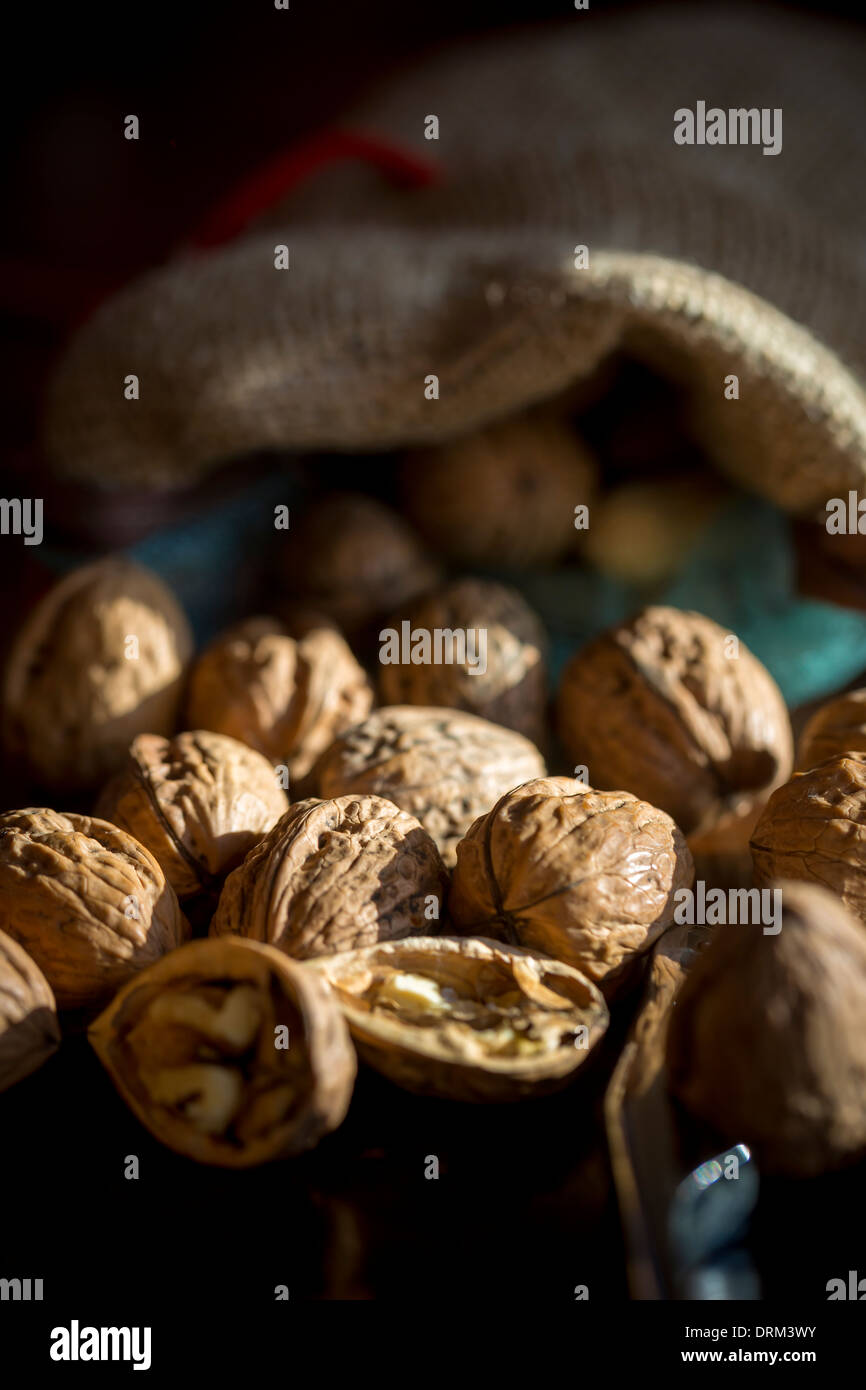 Halved nutshell hi-res stock photography and images - Alamy