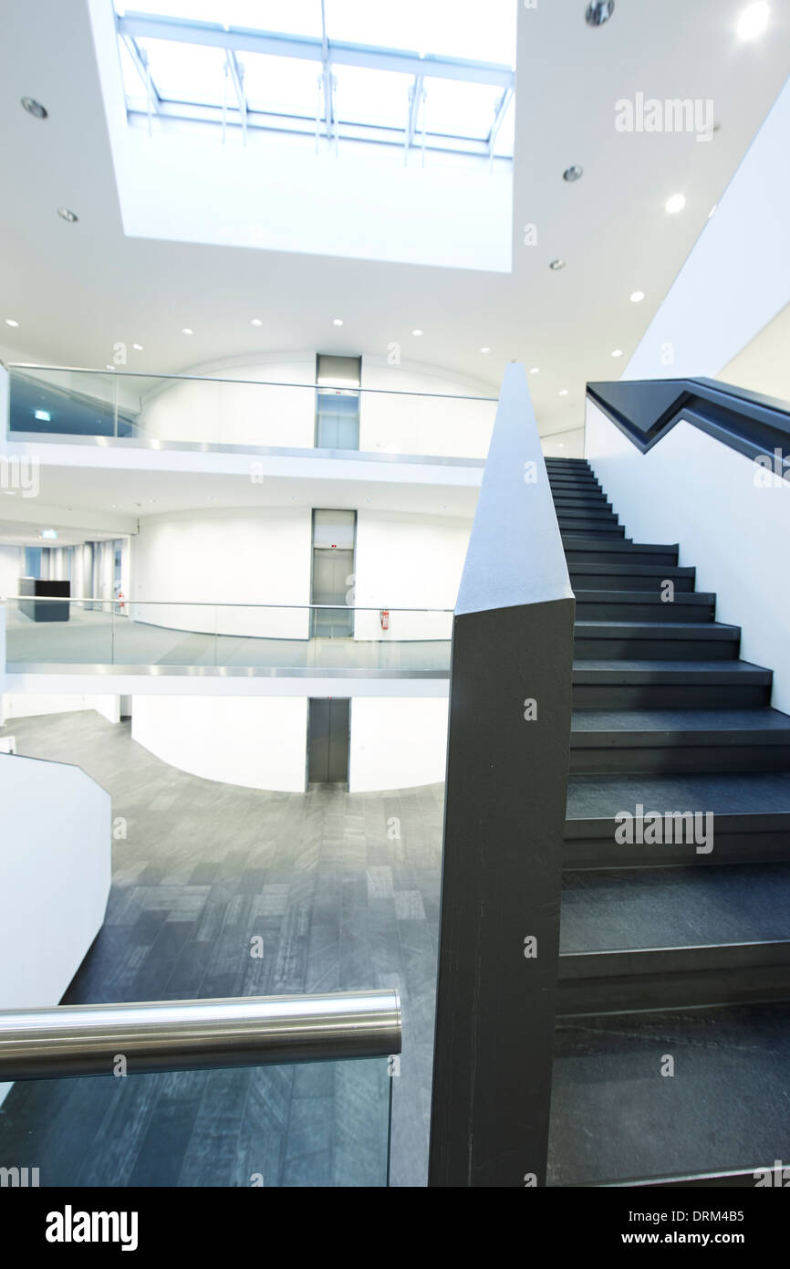 Germany, Neuss, Interior of office buiding Stock Photo - Alamy