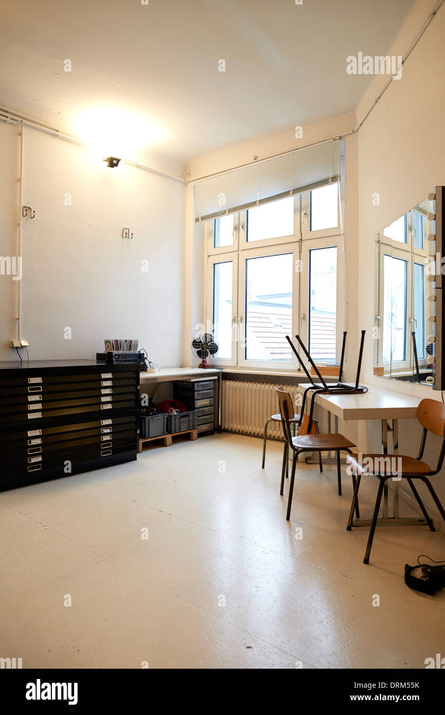 Workspace of a loft Stock Photo - Alamy