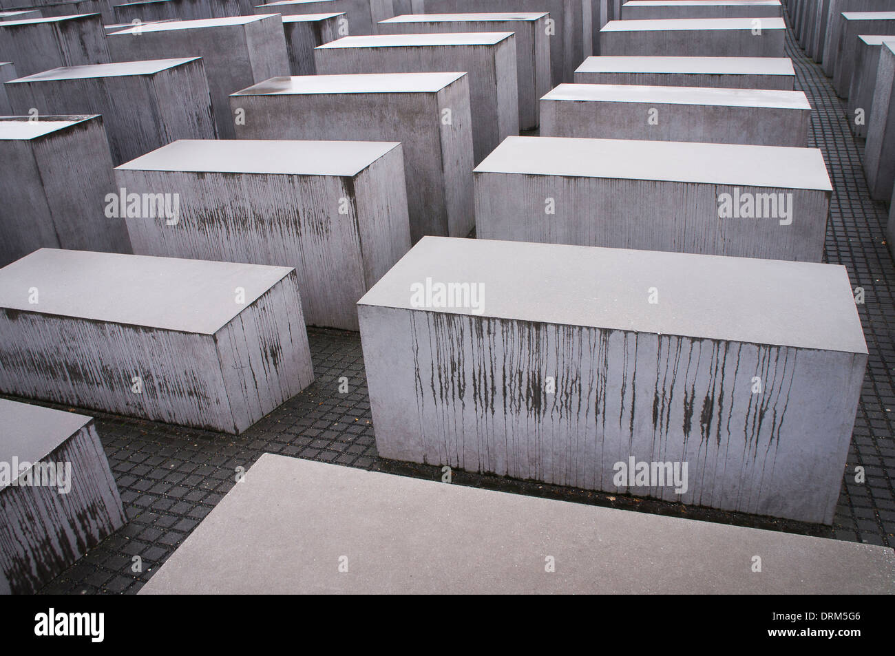 Memorial to the Murdered Jews of Europe, Holocaust Memorial Stock Photo ...