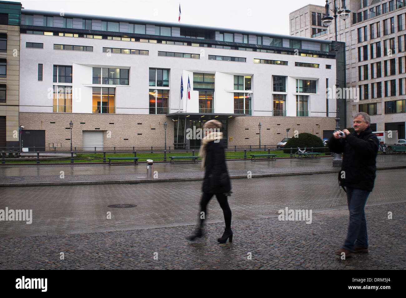 French Embassy Berlin Stock Photo - Alamy